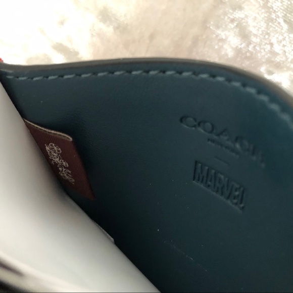 Coach | Accessories | Coach X Marvel Spiderman Card Case | Poshmark